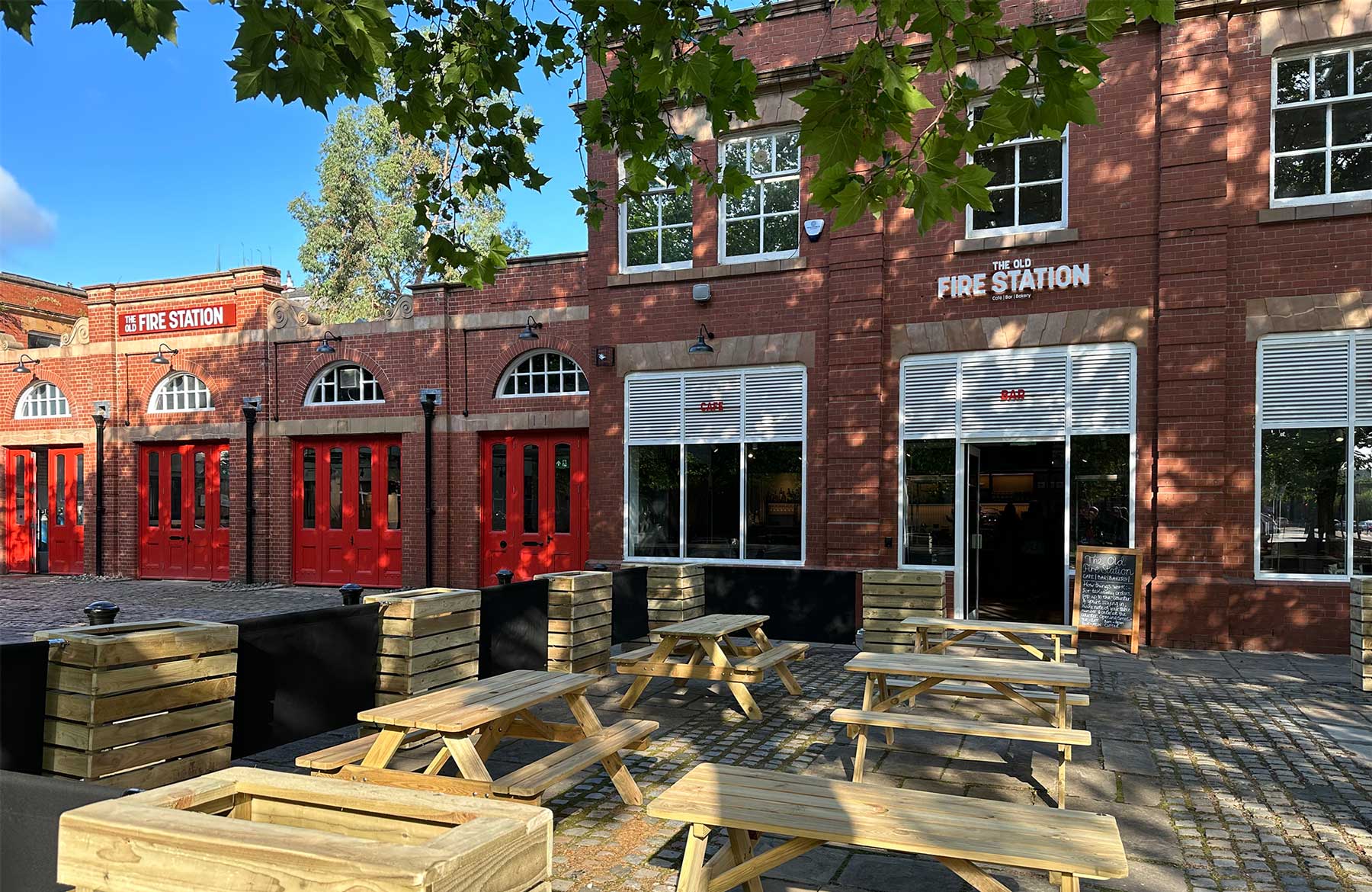 The Old Fire Station - Salford Crescent - Fork - food in place